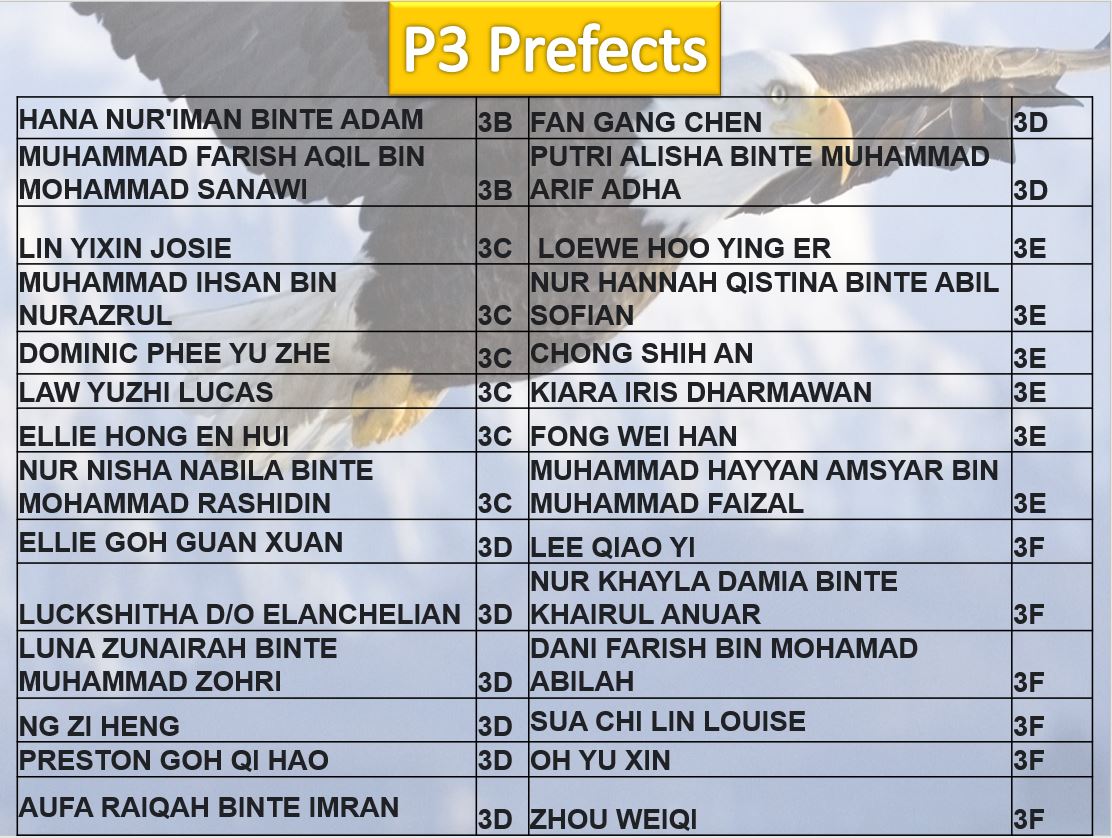 Concord’s Prefectorial Board